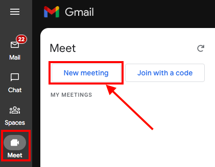 How to Send a Google Meet Invite